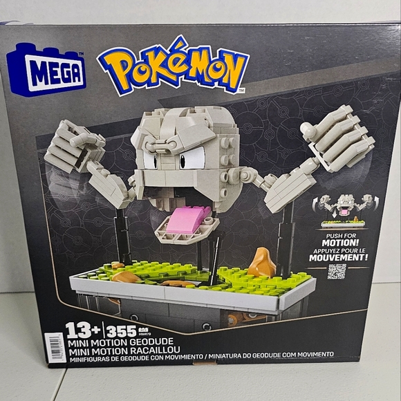 Mega Block | Toys | Mega Pokmon Mini Motion Geodude Set | Poshmark
